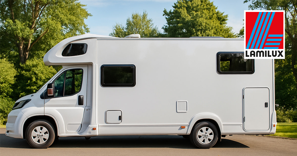 HG 5000: Hochglanz-GFK für Caravan, Bus & Nutzfahrzeuge | LAMILUX